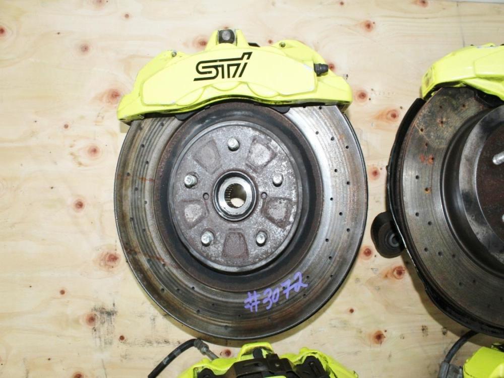 2018-2021 Subaru WRX STI OEM 6Pot 2Pot Brembo Brakes Calipers Rotors ...