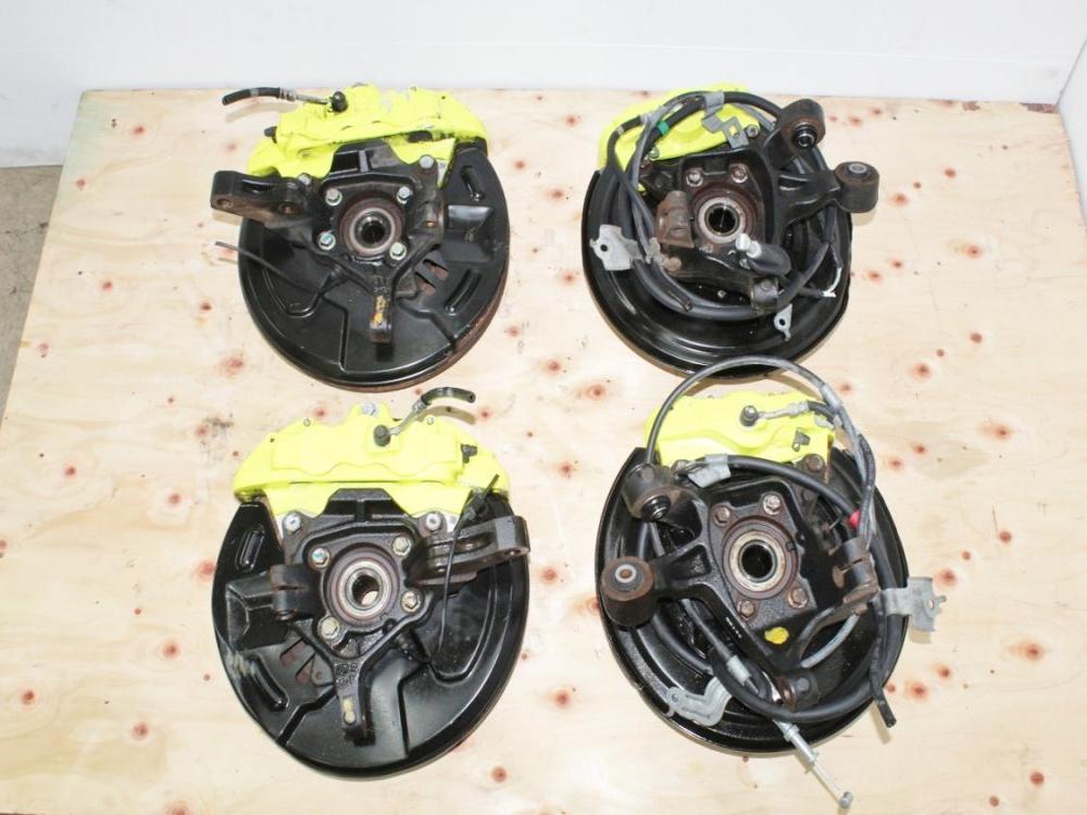 2018-2021 Subaru WRX STI OEM 6Pot 2Pot Brembo Brakes Calipers Rotors ...