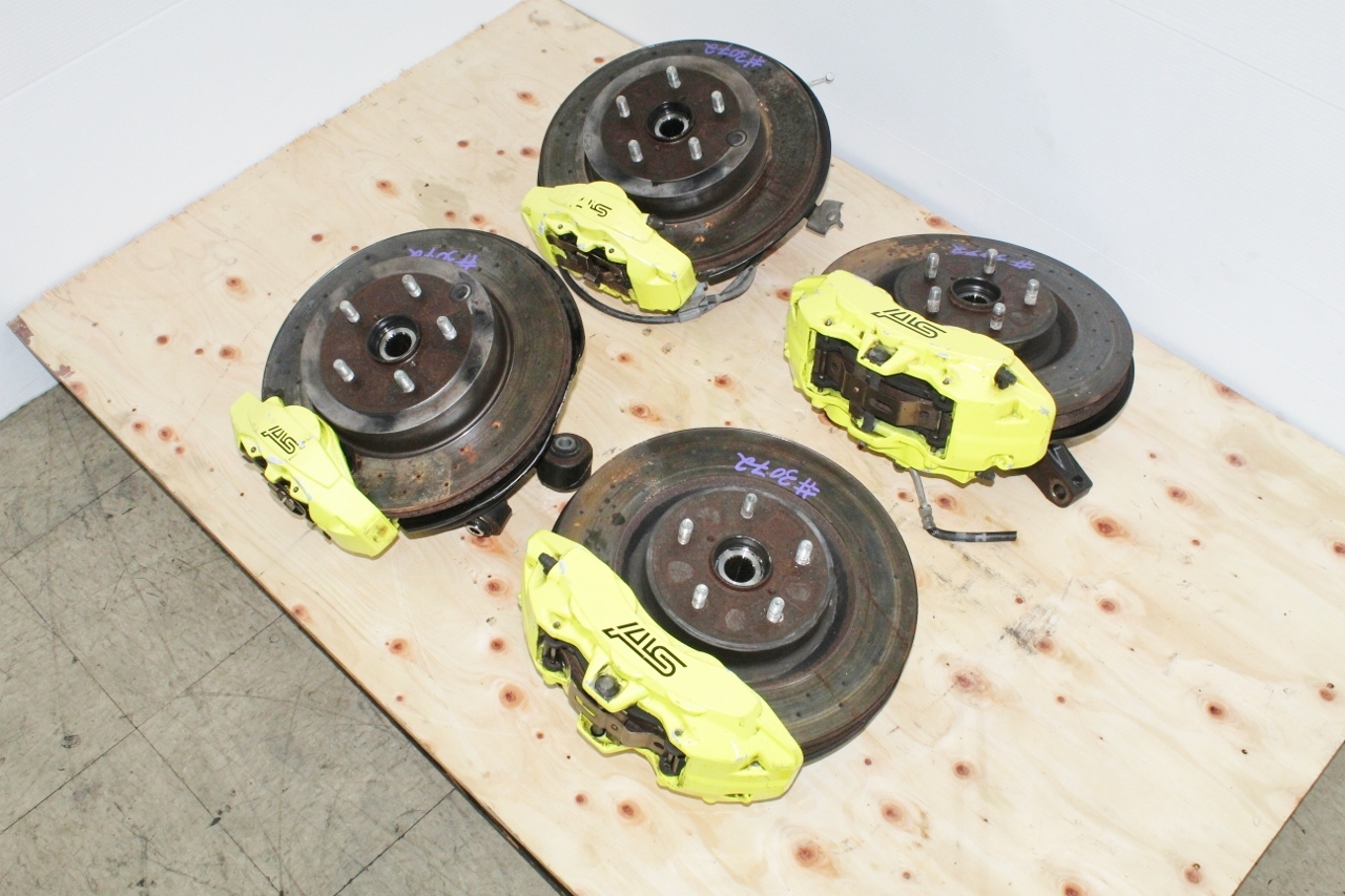 2018-2021 Subaru WRX STI OEM 6Pot 2Pot Brembo Brakes Calipers Rotors ...