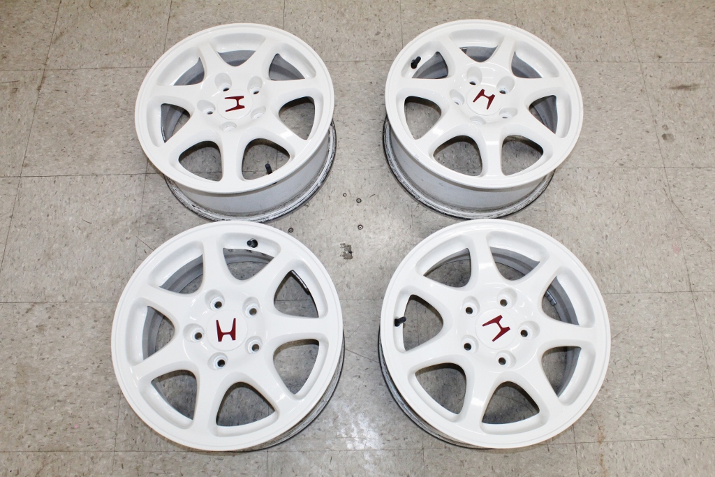 JDM 96-00 Honda Civic Type R EK9 OEM 5 Lug Enkei 15 Inch Wheels | MD ...