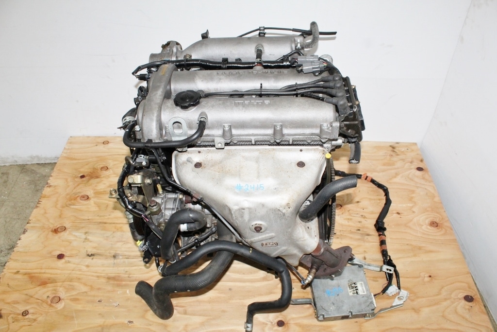 JDM 1999-2000 MAZDA MIATA MX-5 1.6L B6 DOHC ENGINE LONGBLOCK ECU B6MSA ...